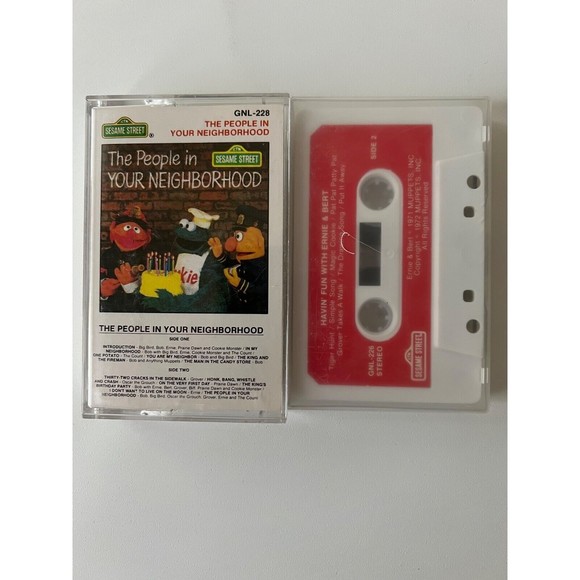 Sesame Street | Media | Sesame Street Cassette People In Your ...